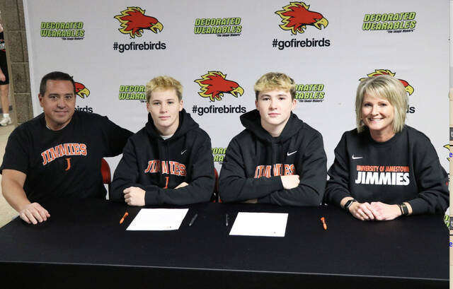 Twins Mason, Max Palmer commit to Jamestown baseball on the same day ...
