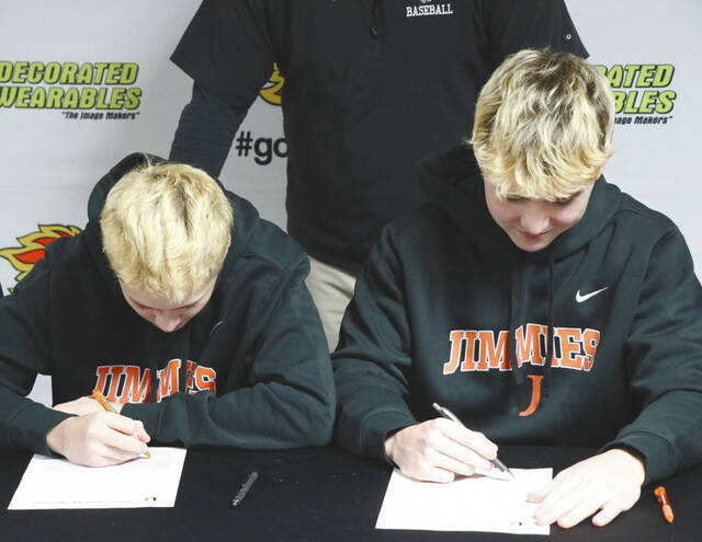 Twins Mason, Max Palmer commit to Jamestown baseball on the same day ...
