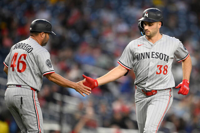 Twins send strikeout-prone outfielder Matt Wallner to Triple-A and call ...