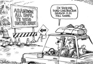 Editorial cartoons: ‘Road Construction’ & ‘Da Bears’ – Devil's Lake ...